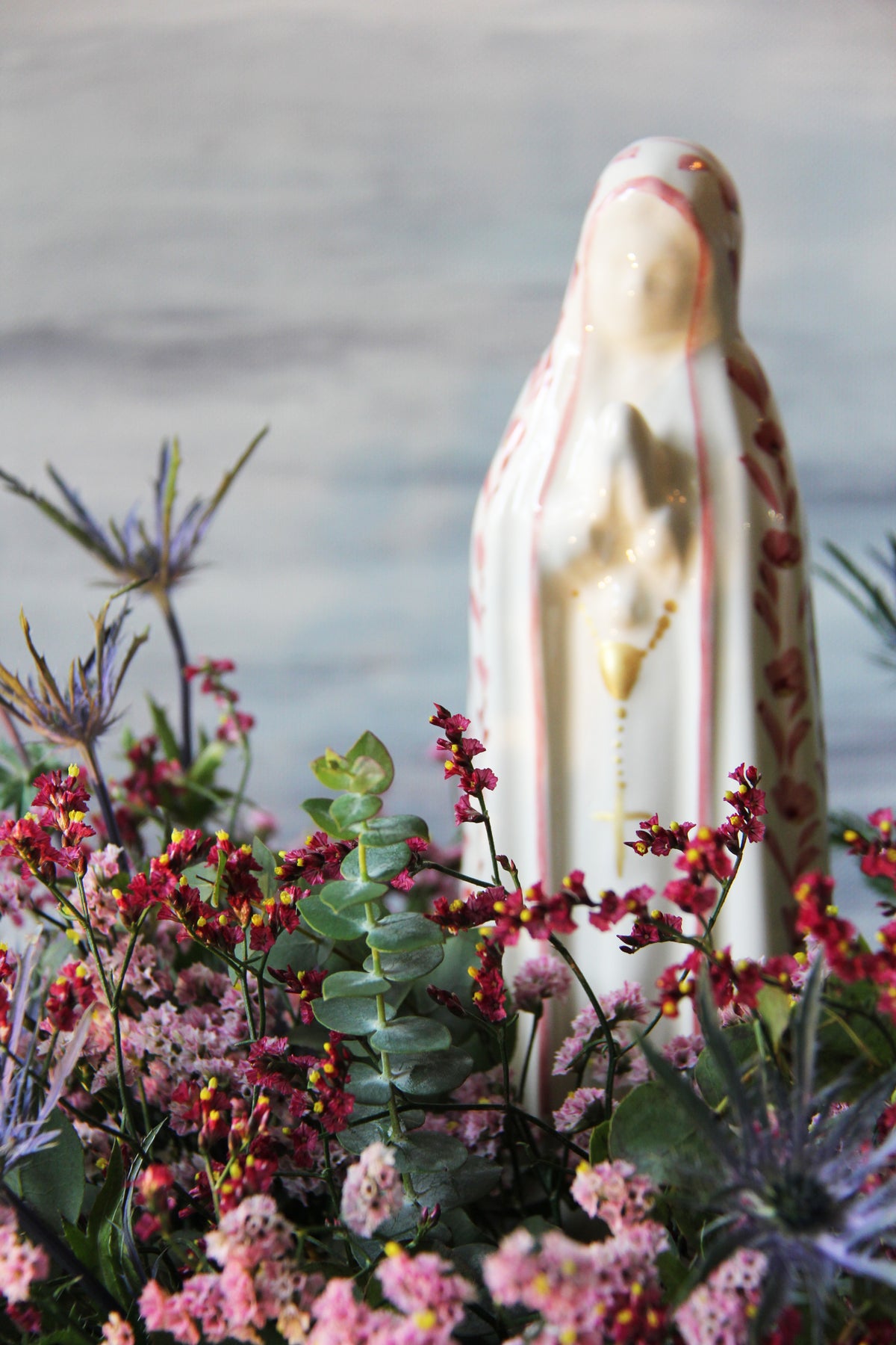 Virgen de Fátima | Flores Bucaro